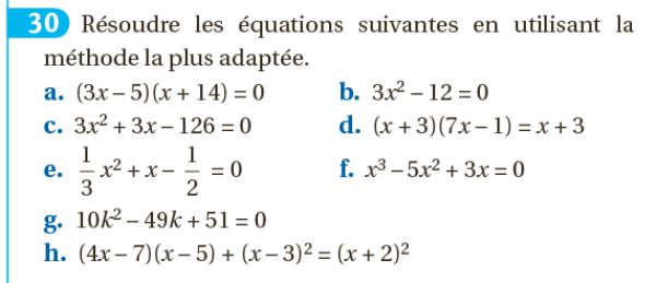 Exercice : Second degré - Ex35 [Exercices - Signe du trinôme]