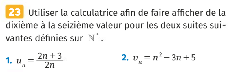 Exercice : 2 [Exercices - Suites définies par une Forme explicite]
