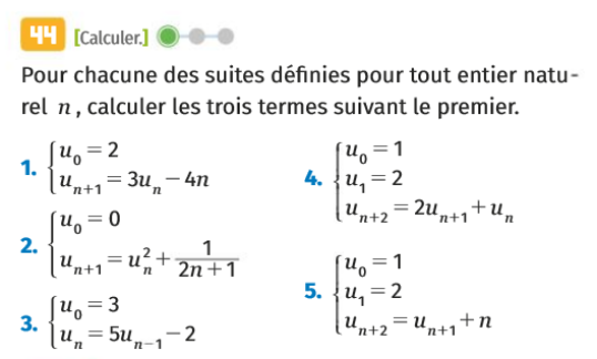 13 [04 - Exercices - Formule de récurrence]